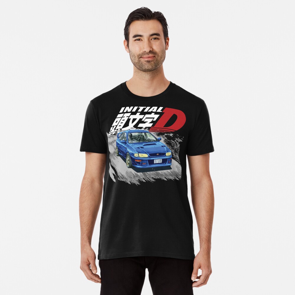 "Initial D Drifting bunta gc8 type r rally blue" Poster for Sale by ...