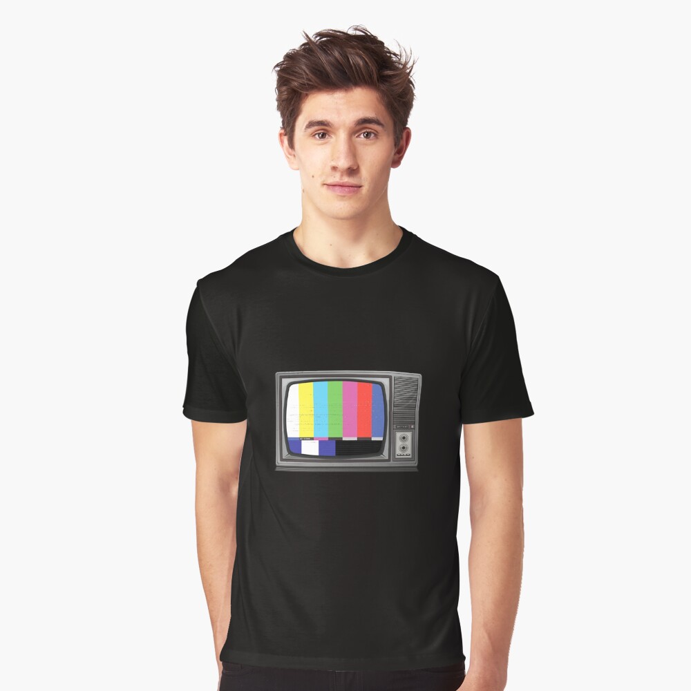"No signal tv screen" Sticker for Sale by RYLEERT | Redbubble