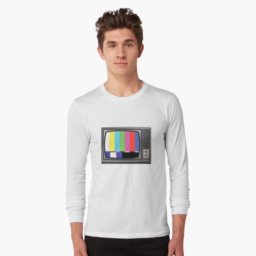 "No signal tv screen" Sticker for Sale by RYLEERT | Redbubble