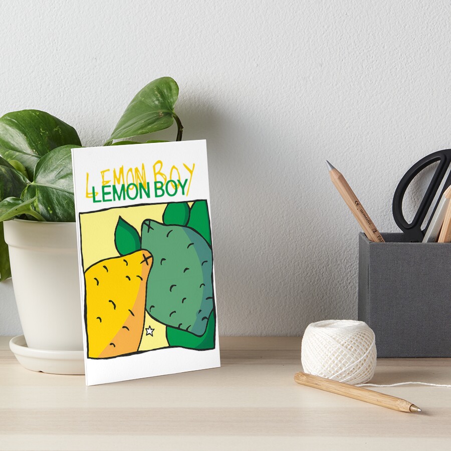 "Lemon Boy Cavetown" Poster for Sale by NeckedMcknight | Redbubble