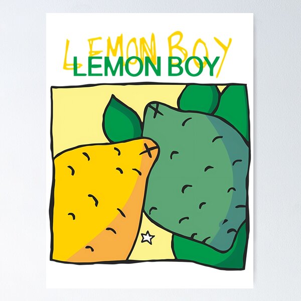 "Lemon Boy Cavetown" Poster for Sale by NeckedMcknight | Redbubble