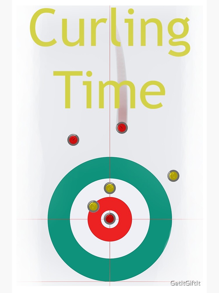 "Winter Olympics Curling Design" Art Print for Sale by GetItGiftIt ...
