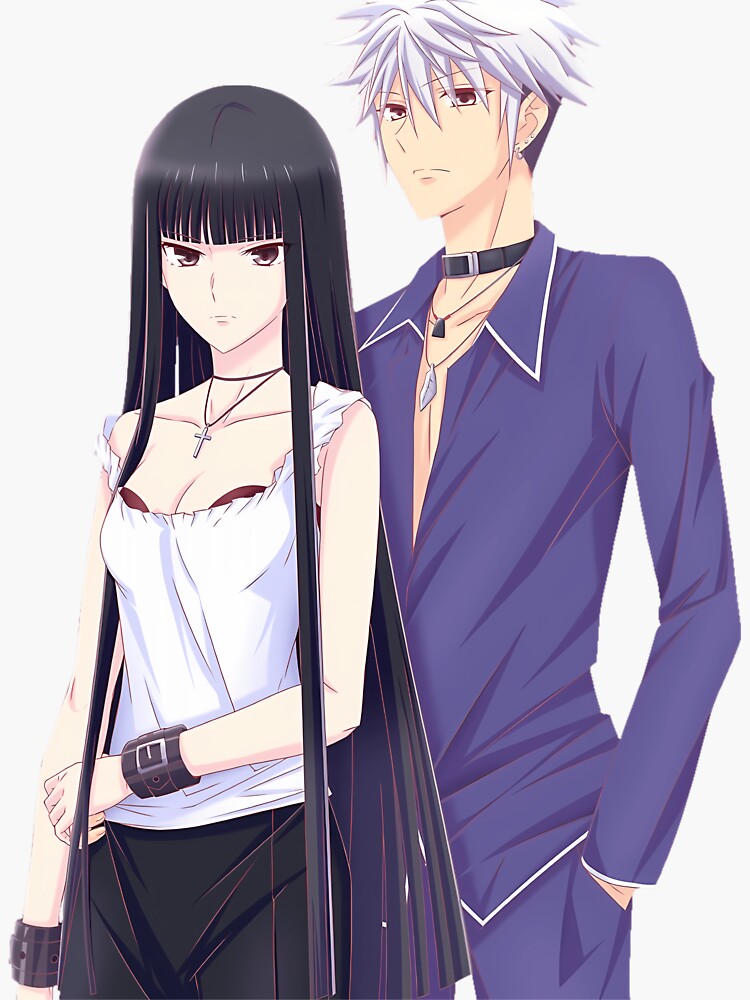 "Sohma Isuzu & Hatsuharu - Fruit Basket" Sticker for Sale by ...