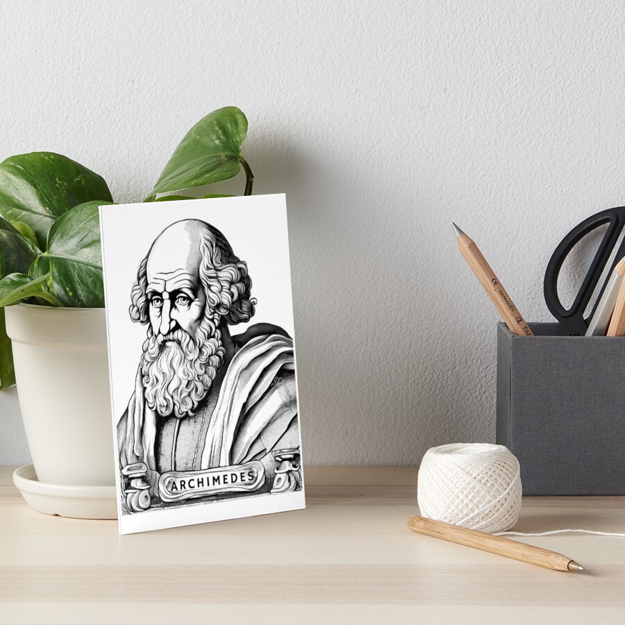 "Archimedes, Archimedes of Syracuse" Poster for Sale by NTGUILTY ...