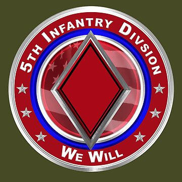 "5th Infantry Division" Sticker for Sale by SoldierAlways | Redbubble