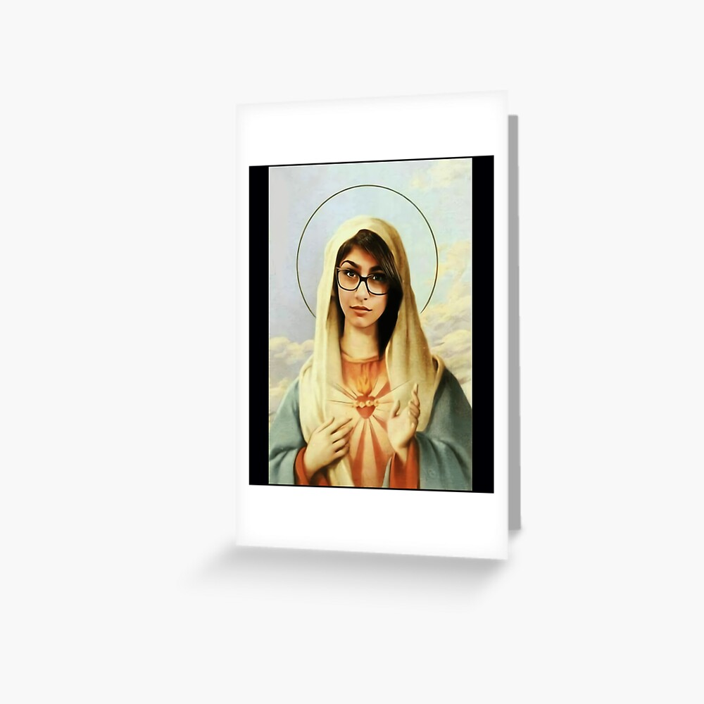 "God Mia Khalifa " Sticker for Sale by wwsbnyorfkl39 | Redbubble