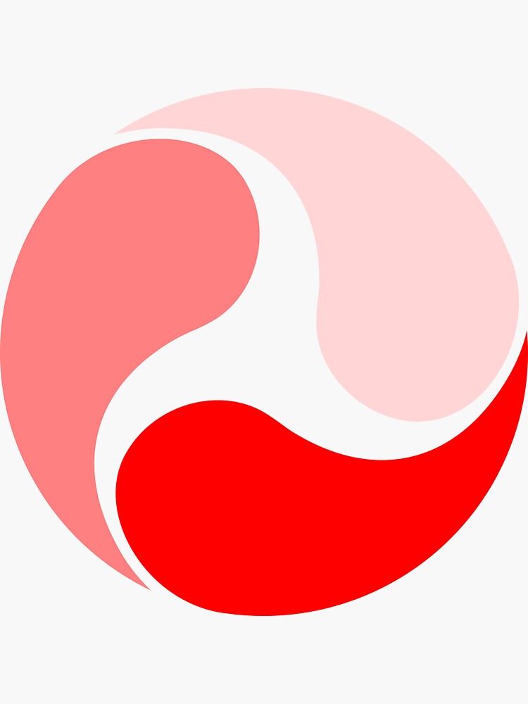 Three Red Circle S Logo