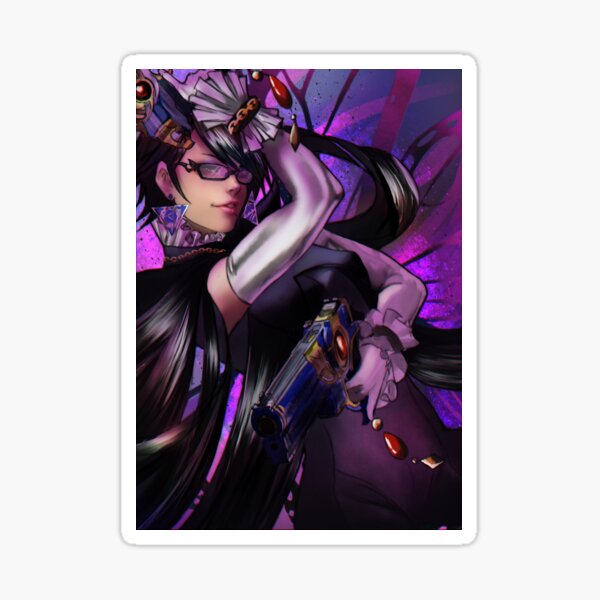"Bayonetta" Sticker for Sale by Vibratix | Redbubble