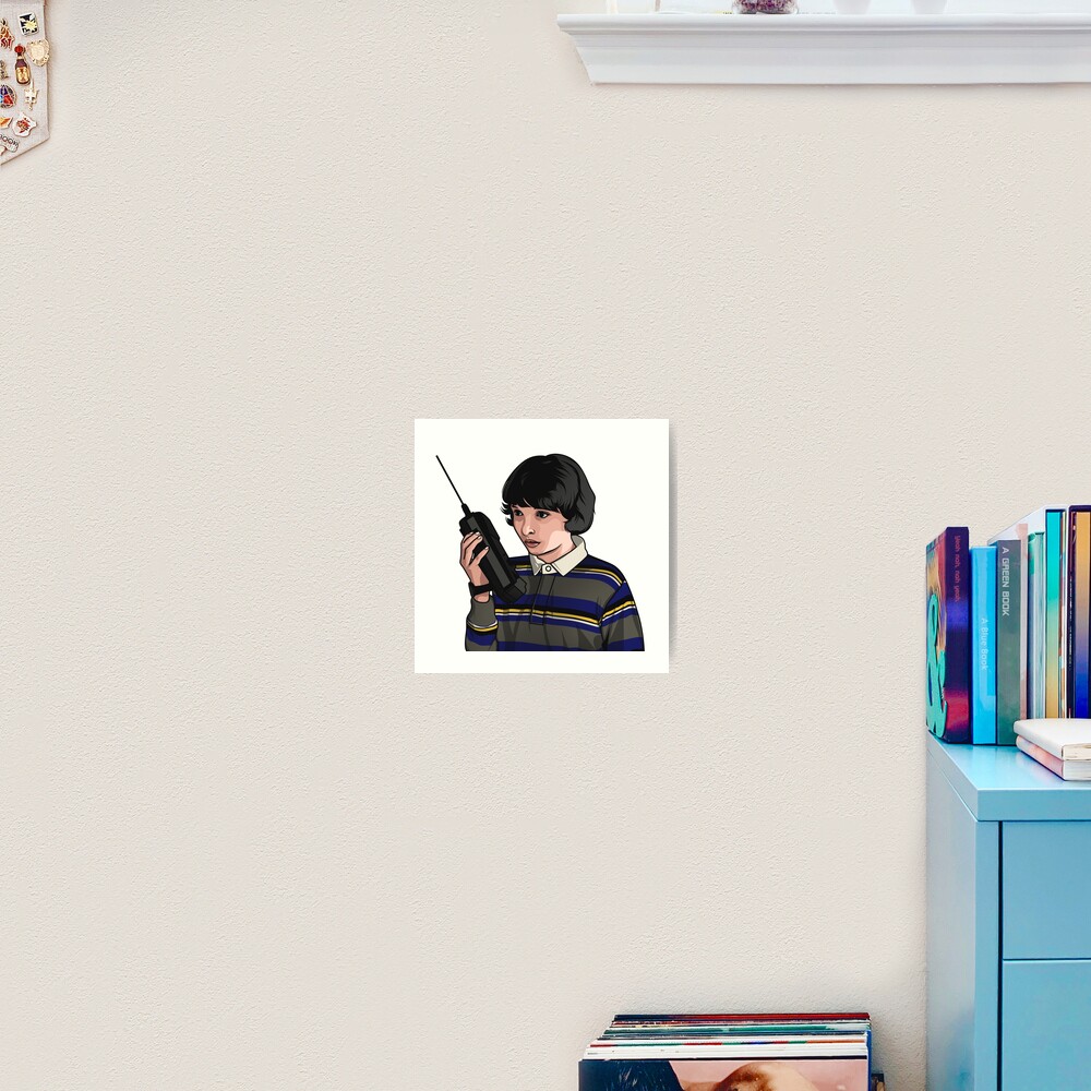 "Michael "Mike" Wheeler Stranger Things" Art Print by footydezigns ...