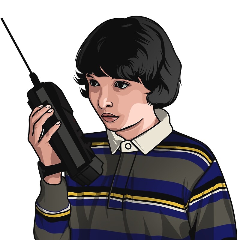 "Michael "Mike" Wheeler Stranger Things" by Steve Shelby Designs ...
