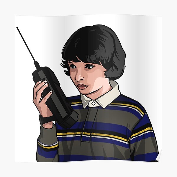 "Michael "Mike" Wheeler Stranger Things" Poster by footydezigns | Redbubble