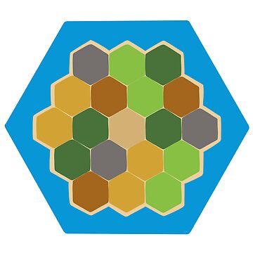 "Minimalist Catan" Sticker for Sale by macmamaa | Redbubble