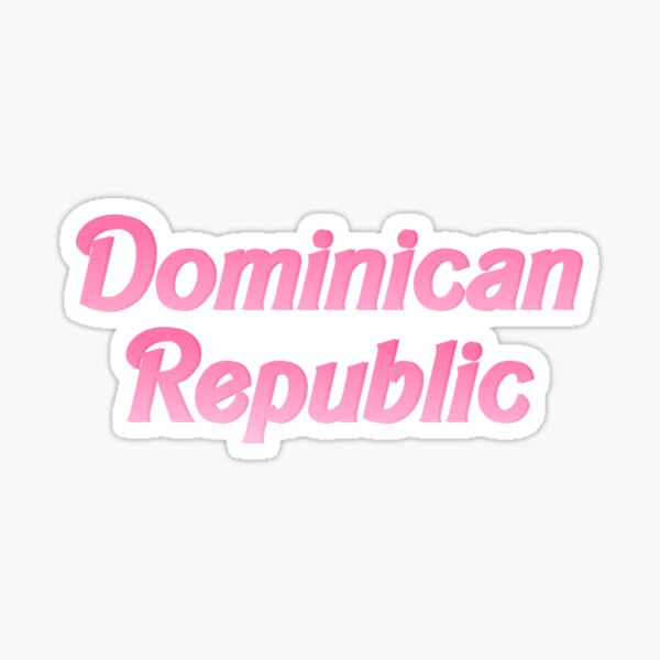 "Dominican Republic" Sticker by mothernatural | Redbubble
