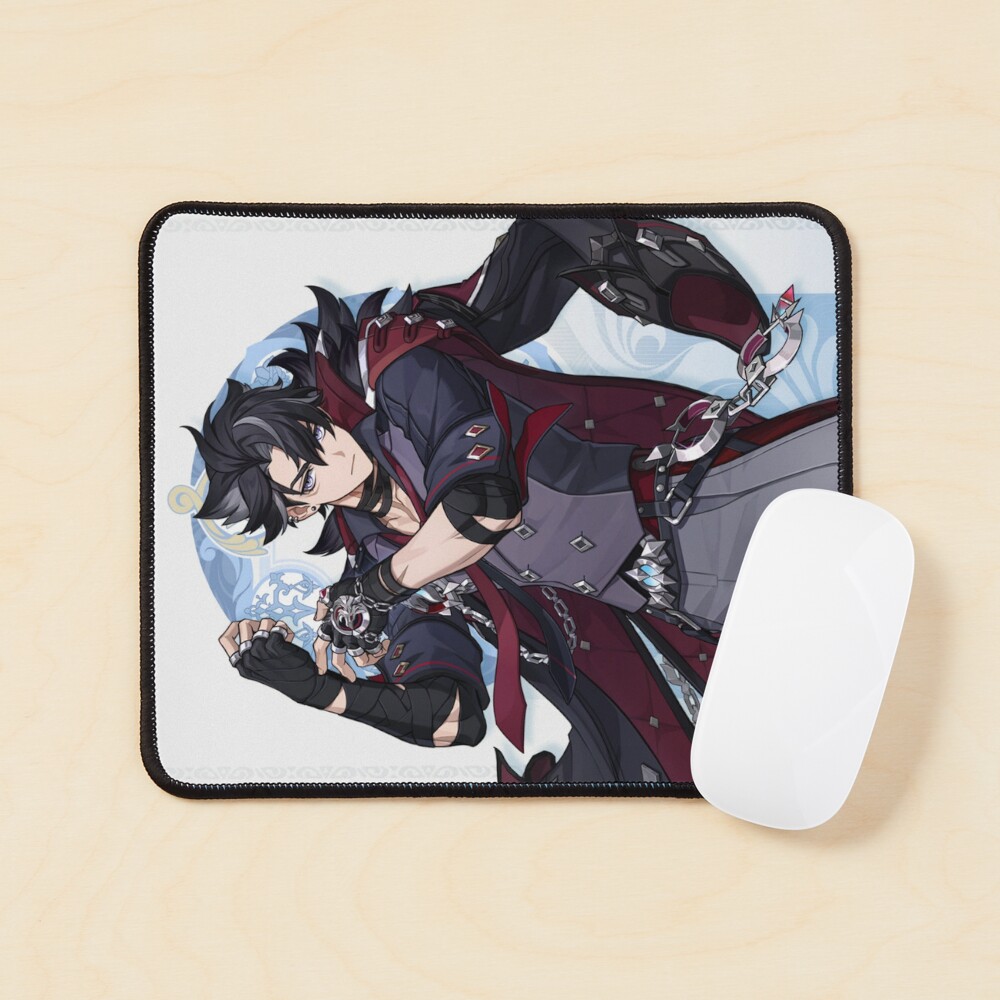 "Genshin Impact - Wriothesley Character Official Poster" Sticker for ...