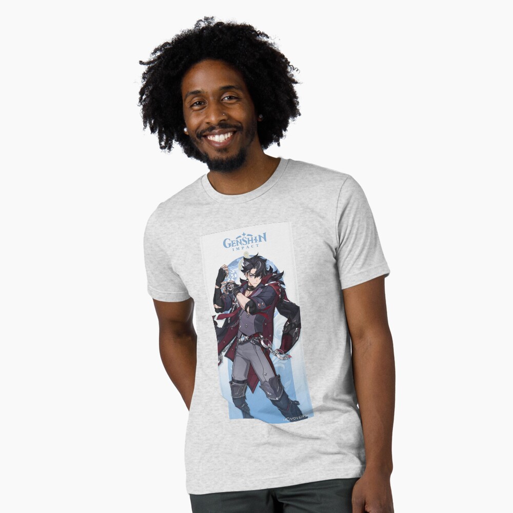 "Genshin Impact - Wriothesley Character Official Poster" Sticker for ...