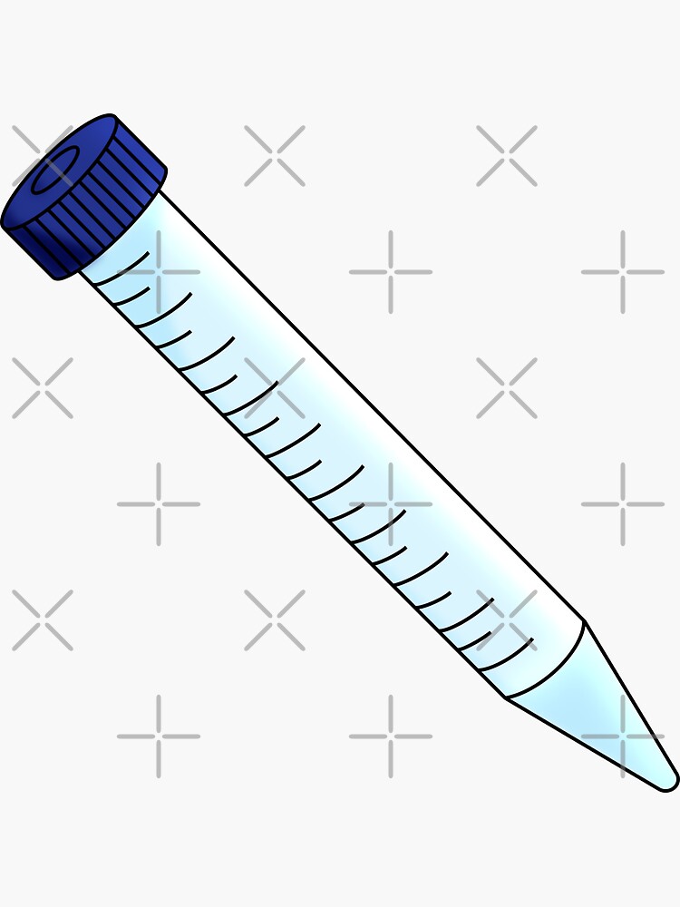 "15 mL Conical Tube" Sticker for Sale by briellemartens | Redbubble