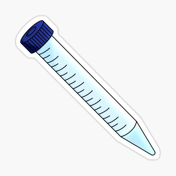 "15 mL Conical Tube" Sticker for Sale by briellemartens | Redbubble