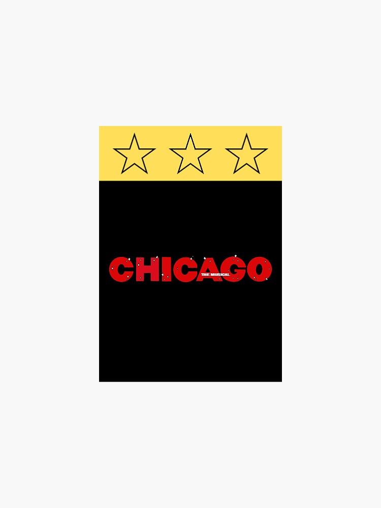 Chicago The Musical Playbill