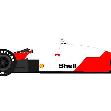 "McLaren MP4/4" Sticker by Sacrebleu7 | Redbubble