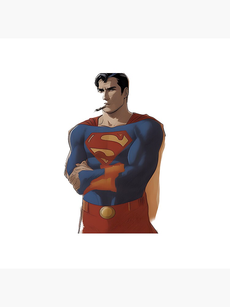 "Superman Tuxedo" Clock by Tonylito | Redbubble