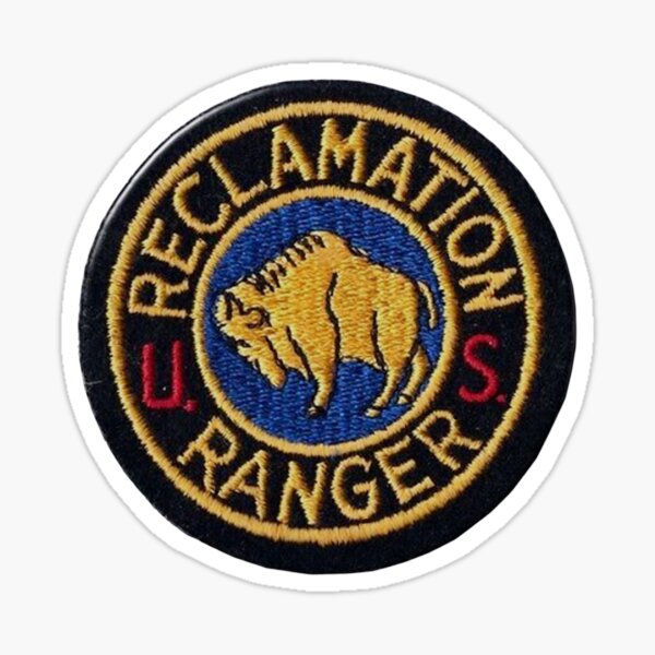 "U S Reclamation Ranger" Sticker for Sale by lawrencebaird | Redbubble