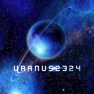 "Uranus 2324" Sticker by AmelR | Redbubble