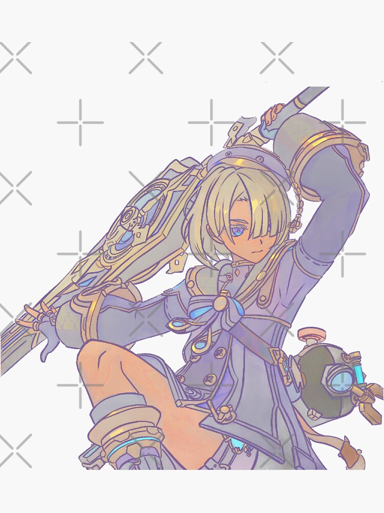 "Genshin Impact Freminet" Sticker for Sale by James-or-not | Redbubble