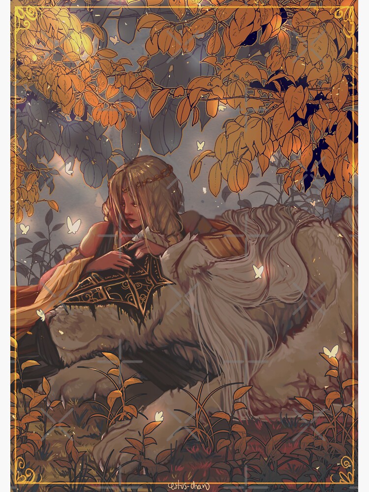 "Maliketh & Marika" Sticker for Sale by estus-chan | Redbubble