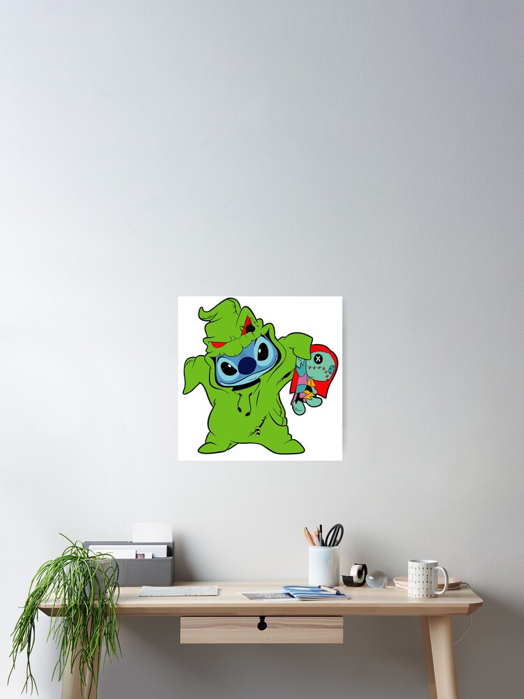 "Stitch as oogie boogie" Poster for Sale by GH0ST3D555 | Redbubble