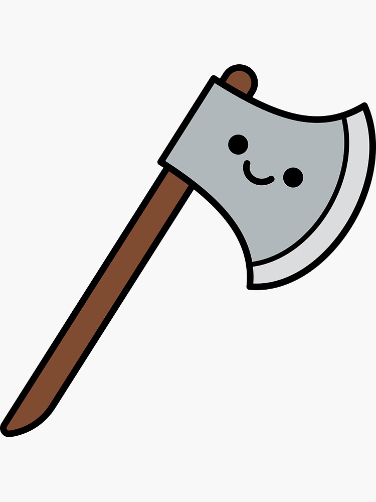 "Axe" Sticker for Sale by joseanaya | Redbubble
