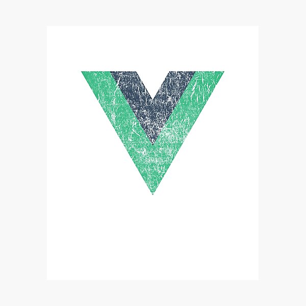 Vintage Vue Vuejs Vuejs Javascript Framework Photographic Print By Vladocar Redbubble 5554