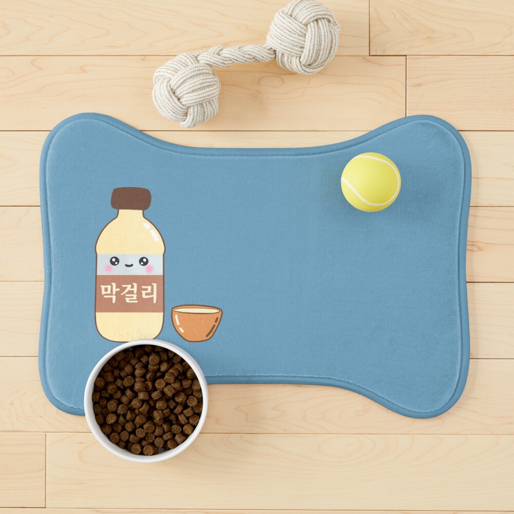 "Kawaii Makgeolli - 막걸리" Sticker for Sale by Babush-kat | Redbubble