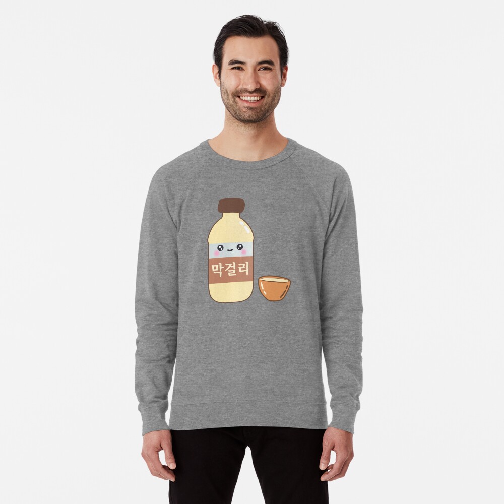 "Kawaii Makgeolli - 막걸리" Sticker for Sale by Babush-kat | Redbubble