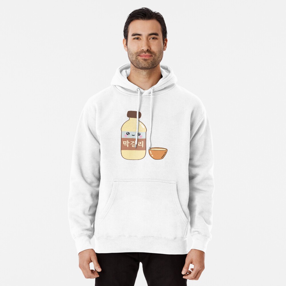 "Kawaii Makgeolli - 막걸리" Sticker for Sale by Babush-kat | Redbubble