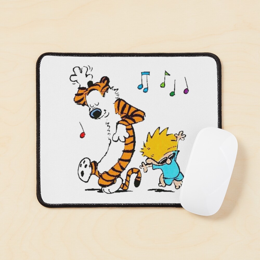 "Calvin And Hobbs Dance" Sticker for Sale by BethanyHelton | Redbubble