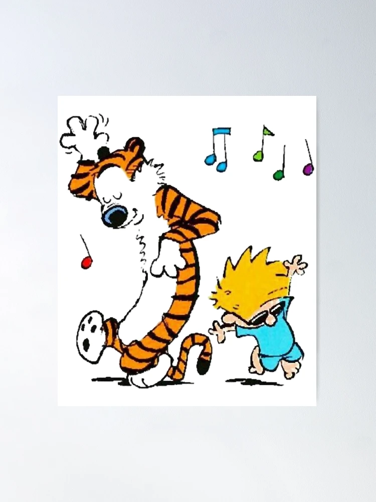 Danca Feliz Calvin E Hobbes