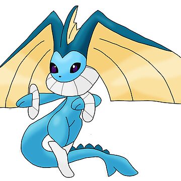 "Vaporunny (Vaporeon x Lopunny)" Sticker for Sale by BashaHoobers ...