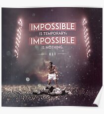 Impossible Is Nothing Posters | Redbubble