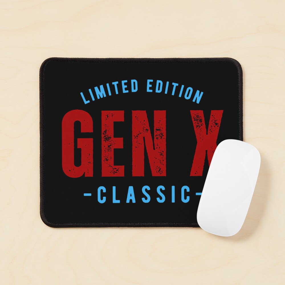"Limited Edition Gen X Classic" Sticker for Sale by DazArtDesigns ...