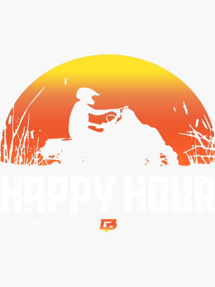 "Braydon Price Merch Braydon Price Happy Hour Sunset Braydon " Sticker ...