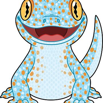 "Tokay Gecko" Sticker for Sale by HeckoGeckoArt | Redbubble
