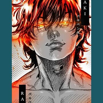 "baki hanma Yujiro baki haku anime kawaii " Sticker for Sale by ...