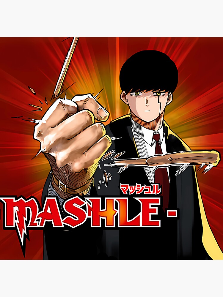 "Mashle Magic and Muscles" Sticker for Sale by SpinedJeffers | Redbubble