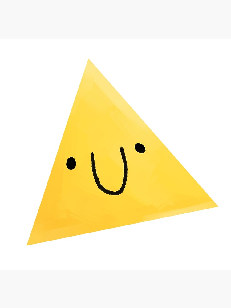 "Happy Triangle" Poster for Sale by lexissketches | Redbubble