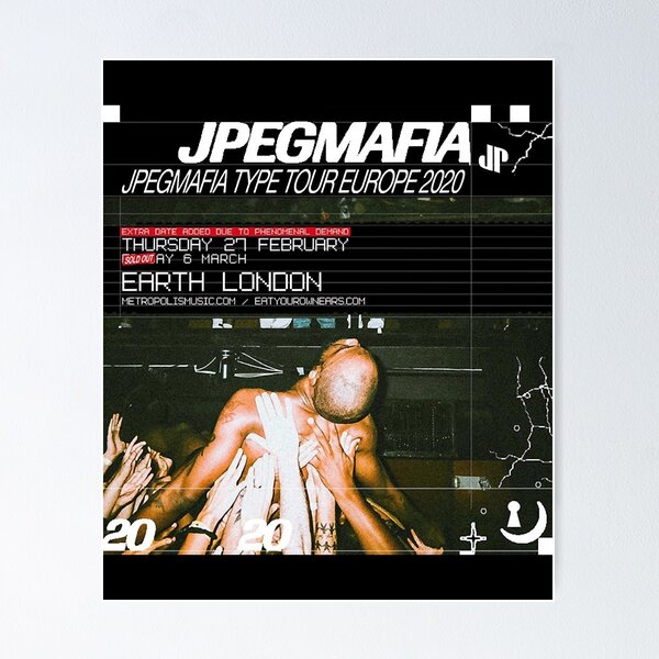 "JPEGMafia " Poster for Sale by PhuongEarley | Redbubble