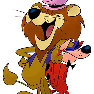 "Lippy the lion and Hardy Har" Sticker for Sale by TomasHackett | Redbubble