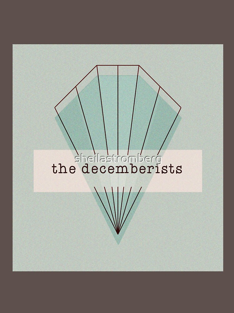 "The Decemberists Geometric" T-shirt by sheilastromberg | Redbubble