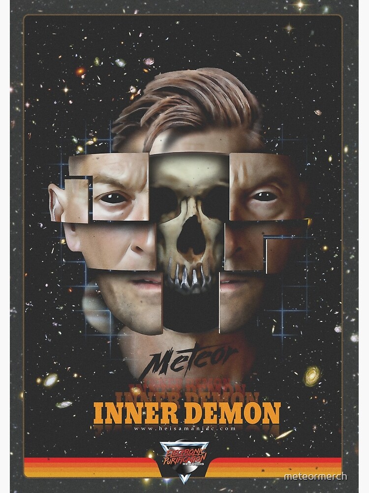 "Inner Demon Official Poster" Poster by meteormerch | Redbubble