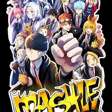 "Mashle" Poster for Sale by SpinedJeffers | Redbubble
