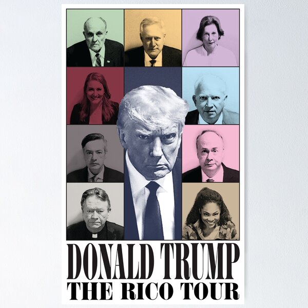 "Eras Tour (Trump's Version)" Poster for Sale by mtcreativeco | Redbubble